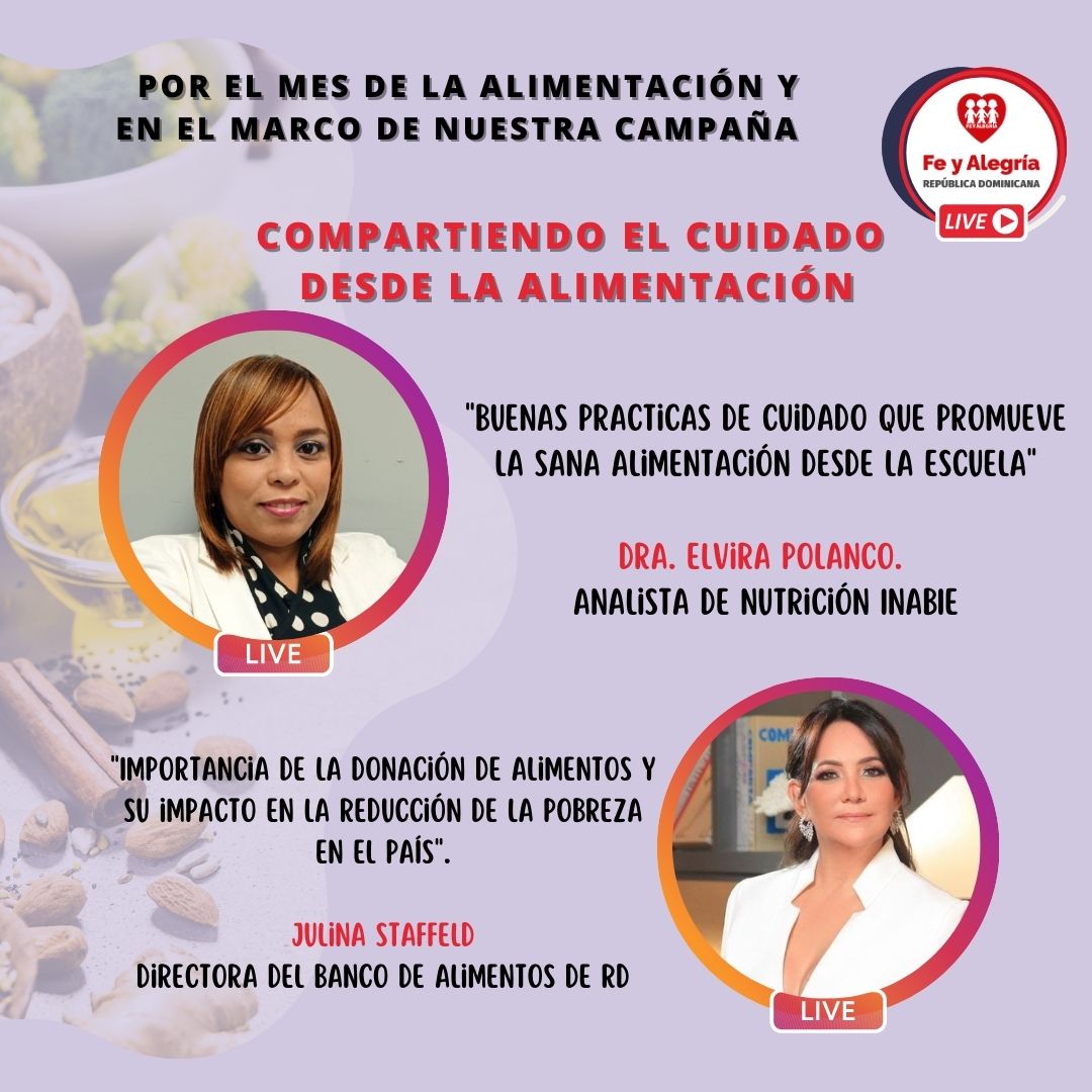 Campaña “Compartiendo el cuidado desde la alimentación” - Fe y Alegría